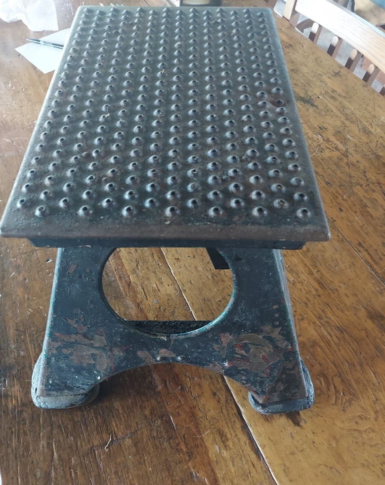 UNION PACIFIC RAILWAY RAILROAD PASSENGER STEP STOOL RR MORTON | eBay