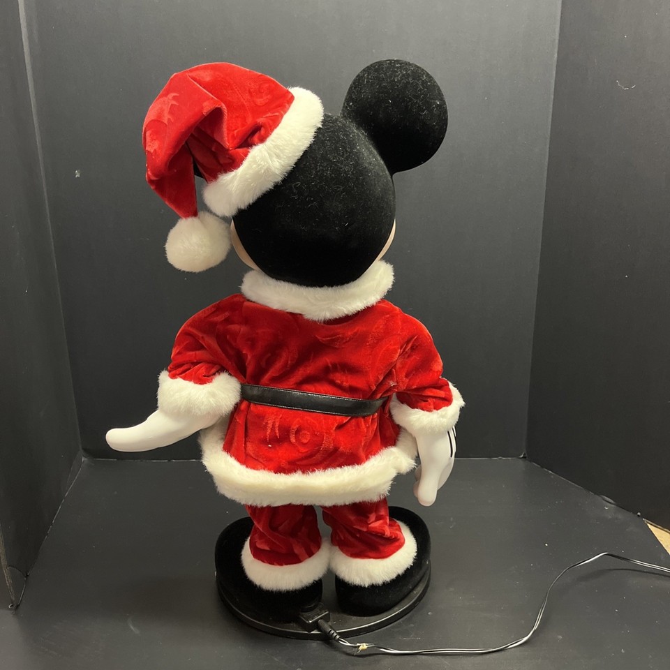 Blue Ridge Animatronic Mickey Mouse Rock Around the Clock Disney Figure ...