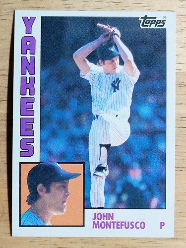1984 Topps #761 John Montefusco | eBay UK