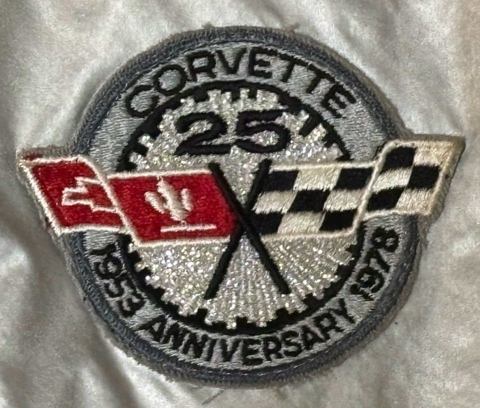 Vintage 1978 Corvette Racing Jacket 25th Anniversary, Medium, Horizon ...