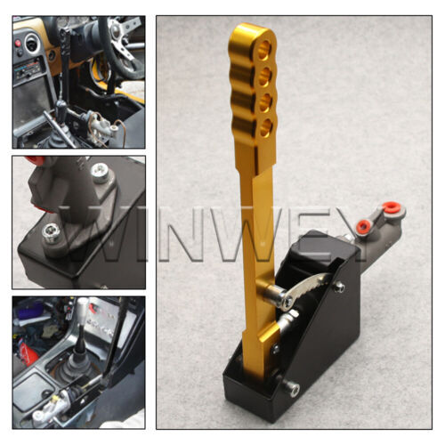 Vertical Hydraulic Handbrake Gold Hydro E-Brake Drift Rally Race For ...