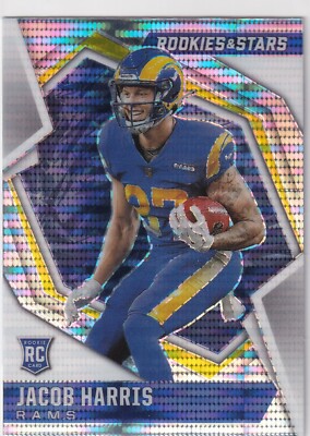 Jacob Harris 2021 Panini Rookies & Stars Football Target Pulsar Prizm ...