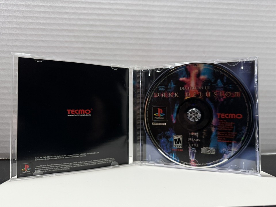 Deception III: Dark Delusion (Sony PlayStation 1, 2000) CIB 18946010137 ...