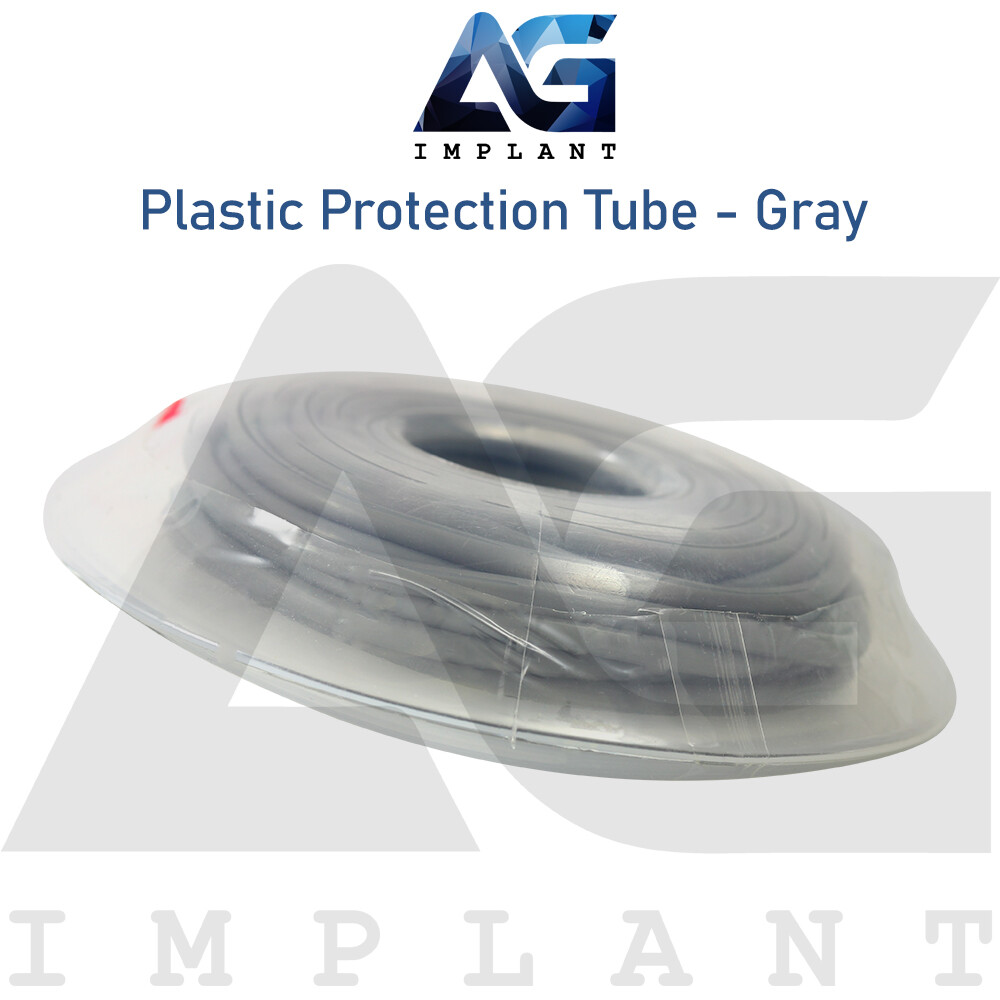 Ø0.95 Plastic Protection Tube Gray Color Wire Elastic Cover Orthodontic ...