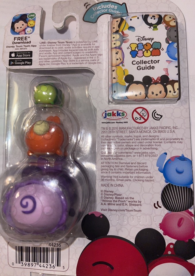 Disney Tsum Tsum Series 4 Color Pop Jiminy Cricket c85 Thumper c53 ...