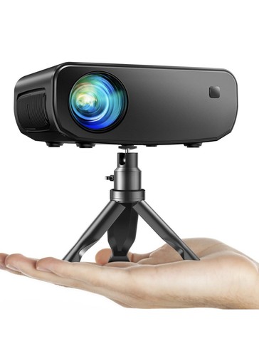 Projector, Cibest WiFi Mini Projector Full HD 1080P, 13000 Lux Portable ...