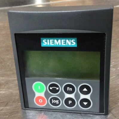 SIEMENS MICROMASTER 4 ADVANCED OPERATOR PANEL 6SE6400-0AP00-0AA1 A07/1. ...