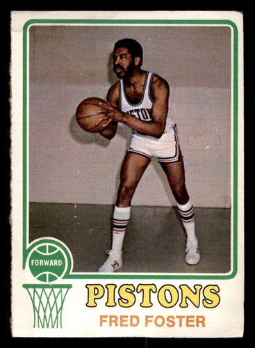 1973 Topps Basketball #56 Fred Foster VG *d2 | eBay