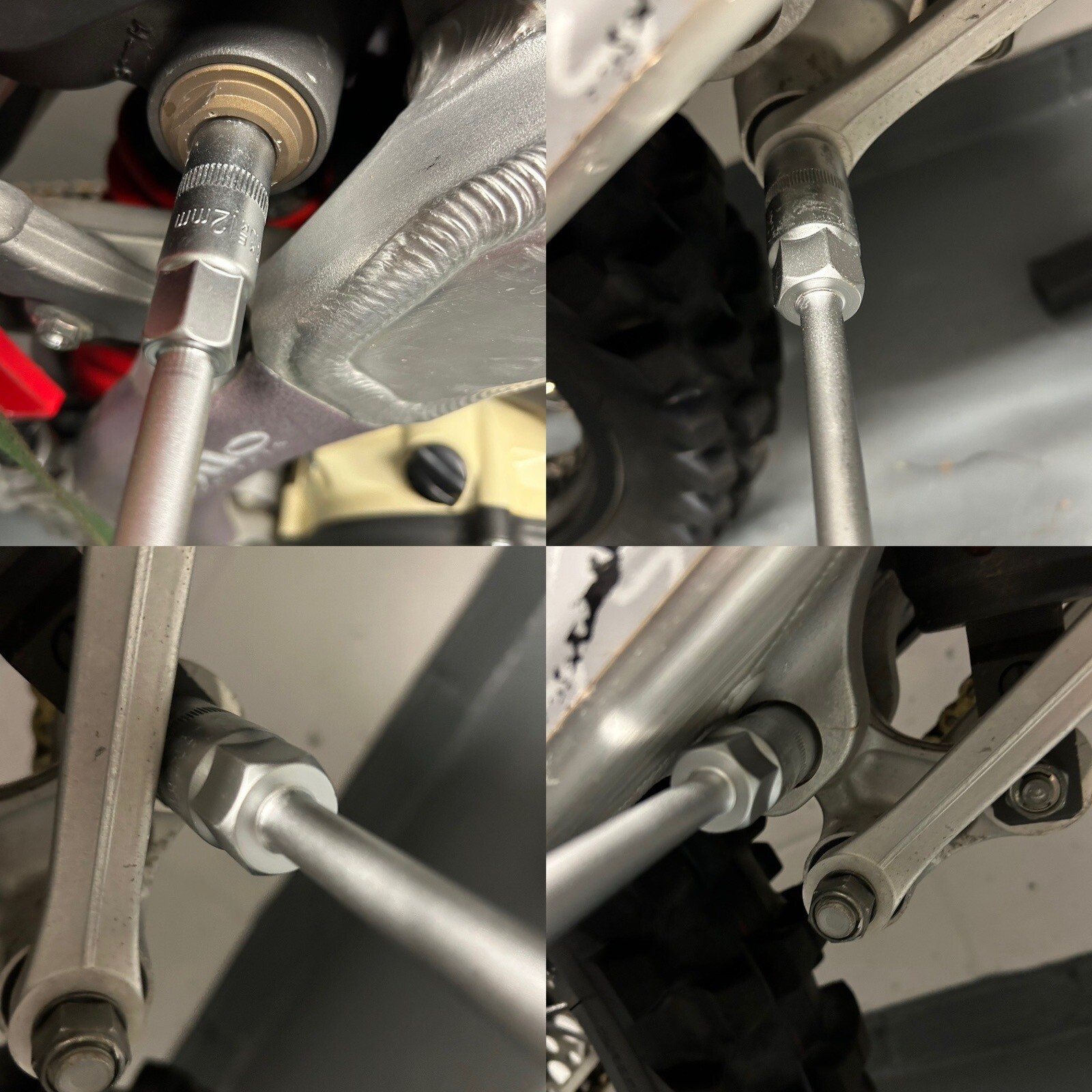 6 Set T Bar Long Deep Socket Set 8mm - 19mm Perfect For Motocross And ...