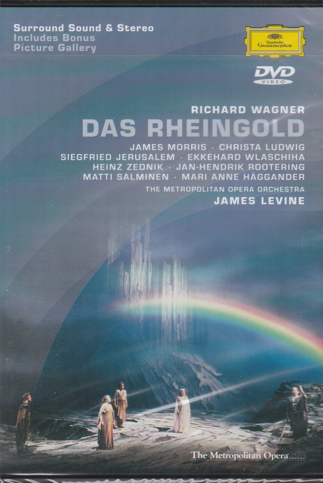 "DAS RHEINGOLD" RICHARD WAGNER/JAMES LEVINE FACTORY SEALED NEW DVD 1990 ...