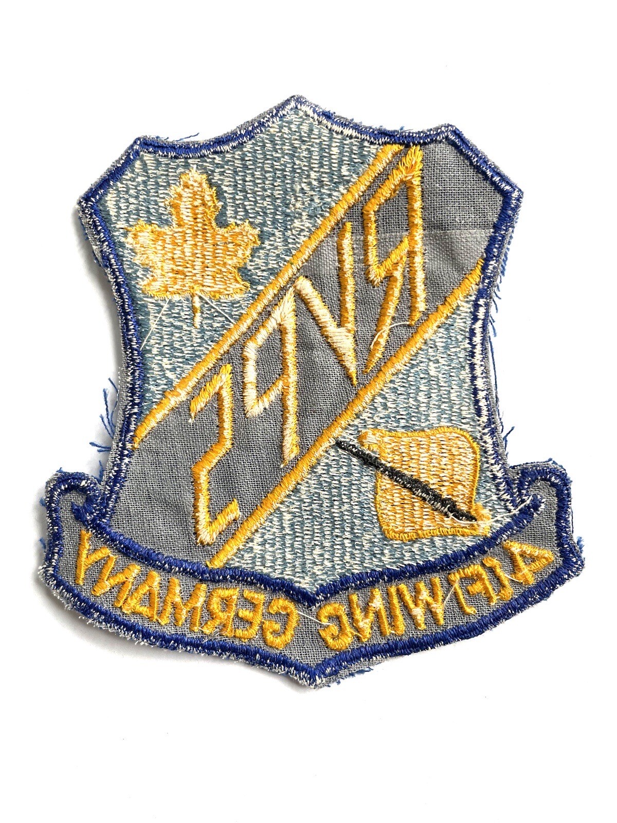 RCAF Canadian Air Force Patch RVPS 4F Wing Germany, Large Jacket Patch ...