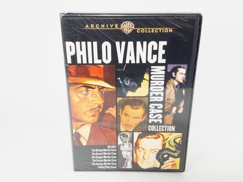 Philo Vance Murder Case Collection DVD, 3-Discs, 6-Films, Factory Sealed, New 883316648100 | eBay