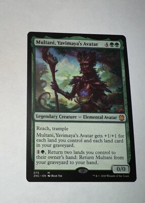 MTG Multani, Yavimaya's Avatar Commander: Zendikar Rising 075 Regular ...