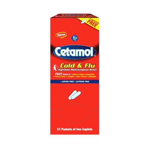 CETAMOL COLD & FLU NIGHT TIME (10PK) | eBay