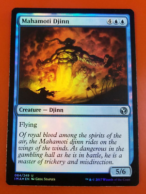1x Mahamoti Djinn | FOIL | Iconic Masters | MTG Magic Cards | eBay