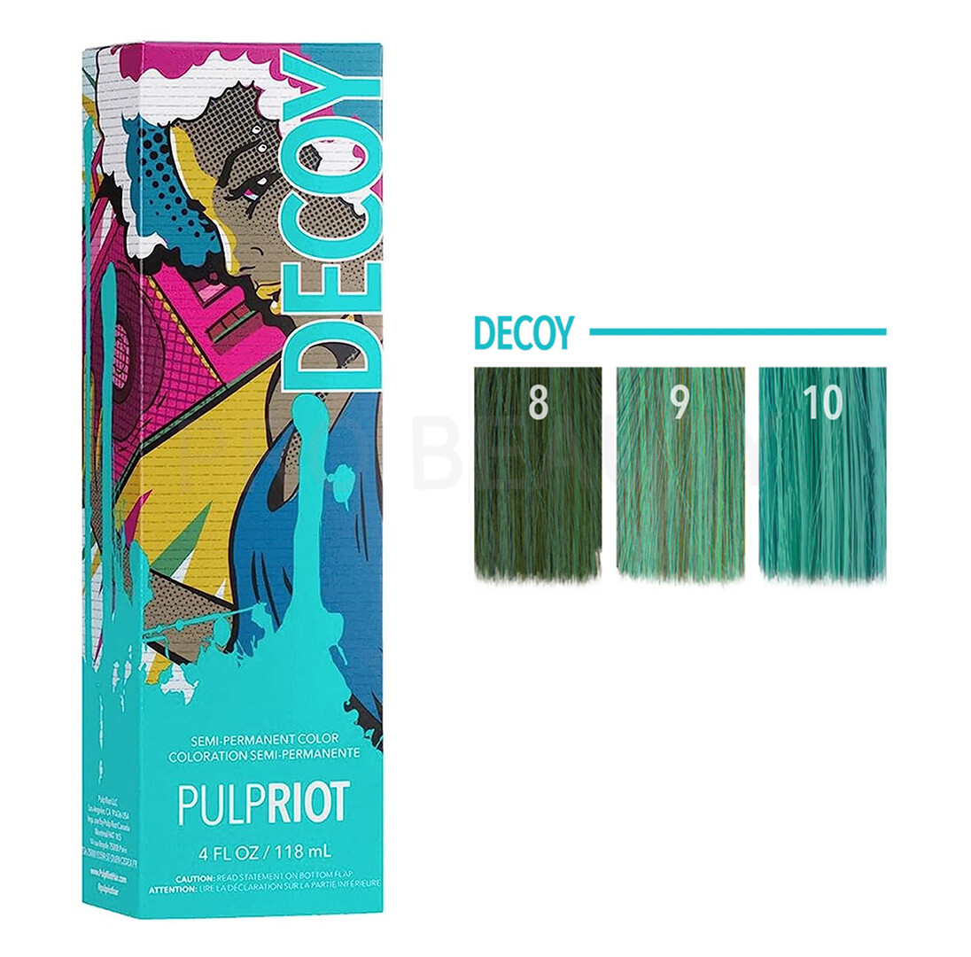 Pulp Riot Semi Permanent Professional Direct Hair Color 4 OZ (Choose ...