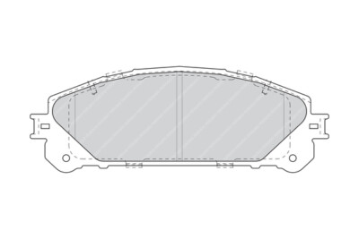 Brake Pad Set, disc brake for LEXUS TOYOTA:ES,NX,RX,NX I,RX IV ...