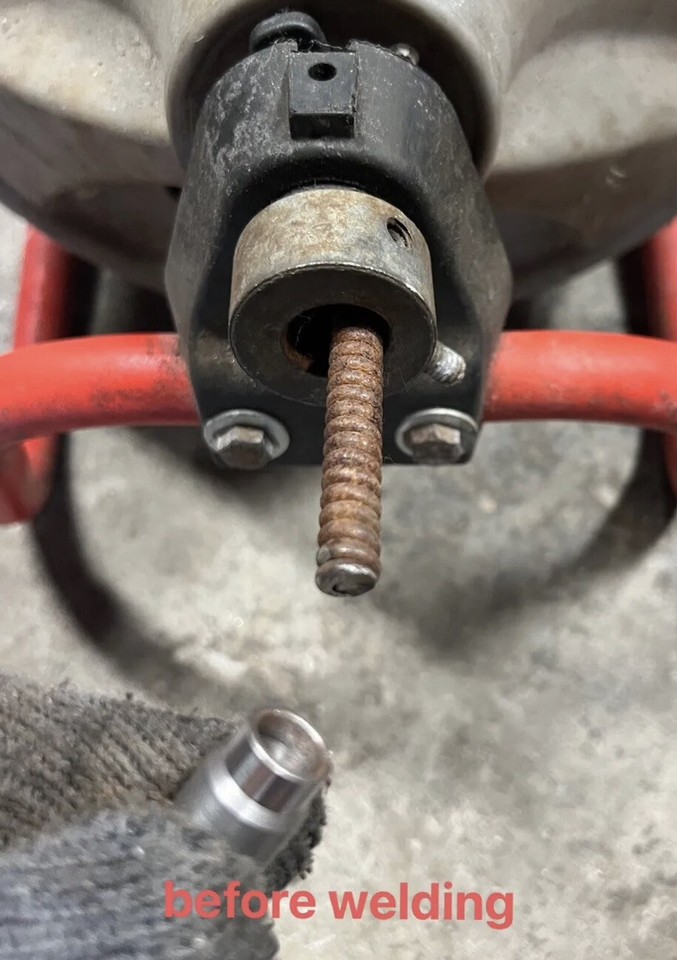 Ridgid 3/8" Drain cable Repair end bit fits K-380 & K-400 MADE IN USA ...