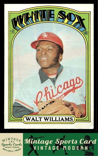 1972 Topps - Walt Williams - #15 Chicago White Sox | eBay