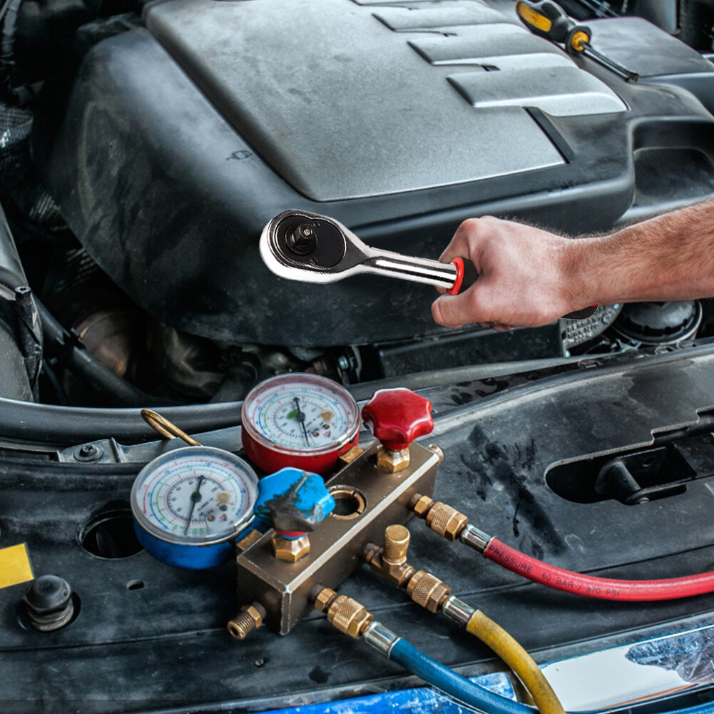 53 Pcs Set Ratchet Spanner Wrenches Sets Combo Tools Kits Car Repair ...