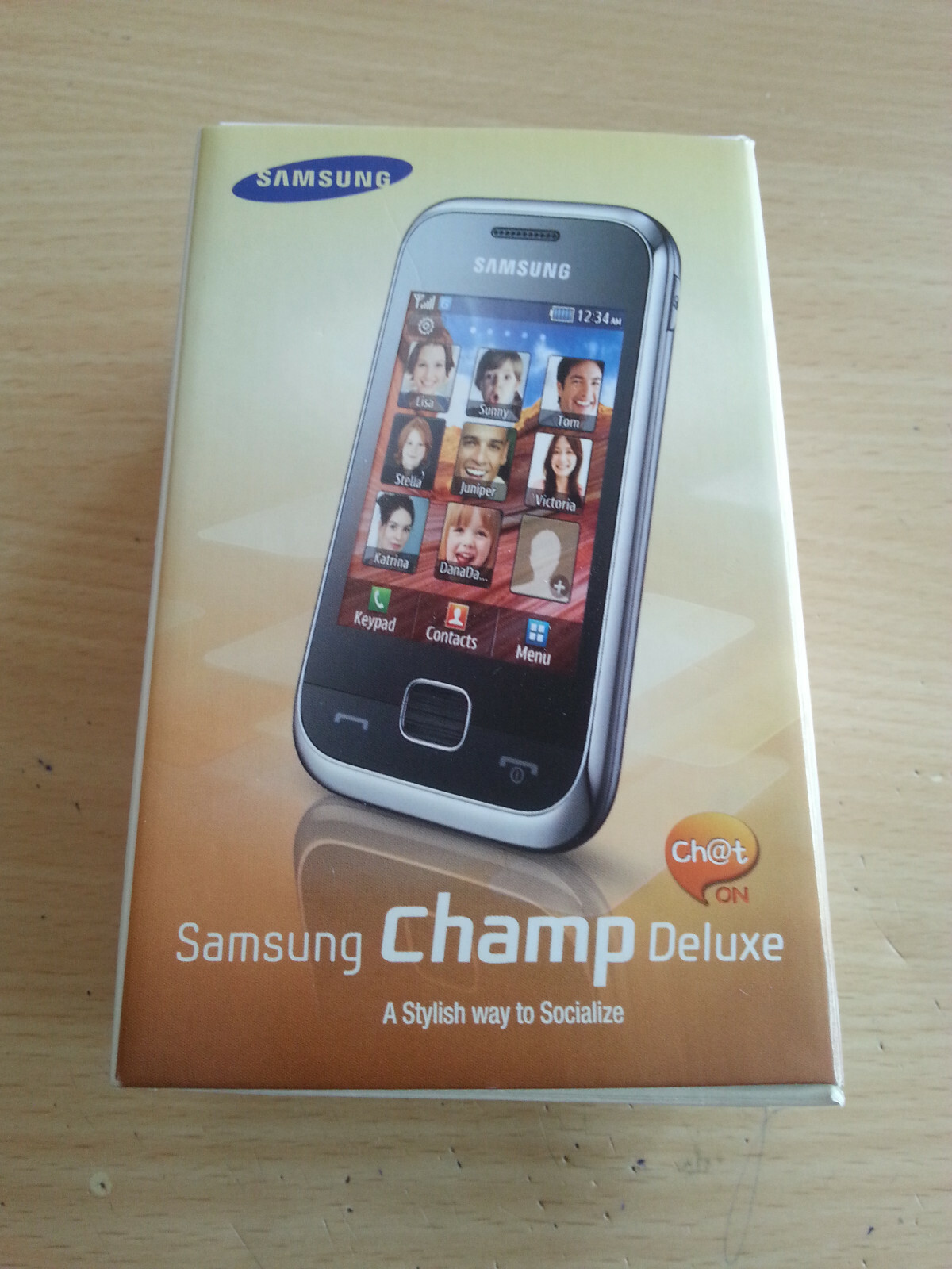 SAMSUNG CHAMP DELUXE GT-C3310 SILBER NEUW.+OVP+EXTRAS+RECHNUNG+DHL ...