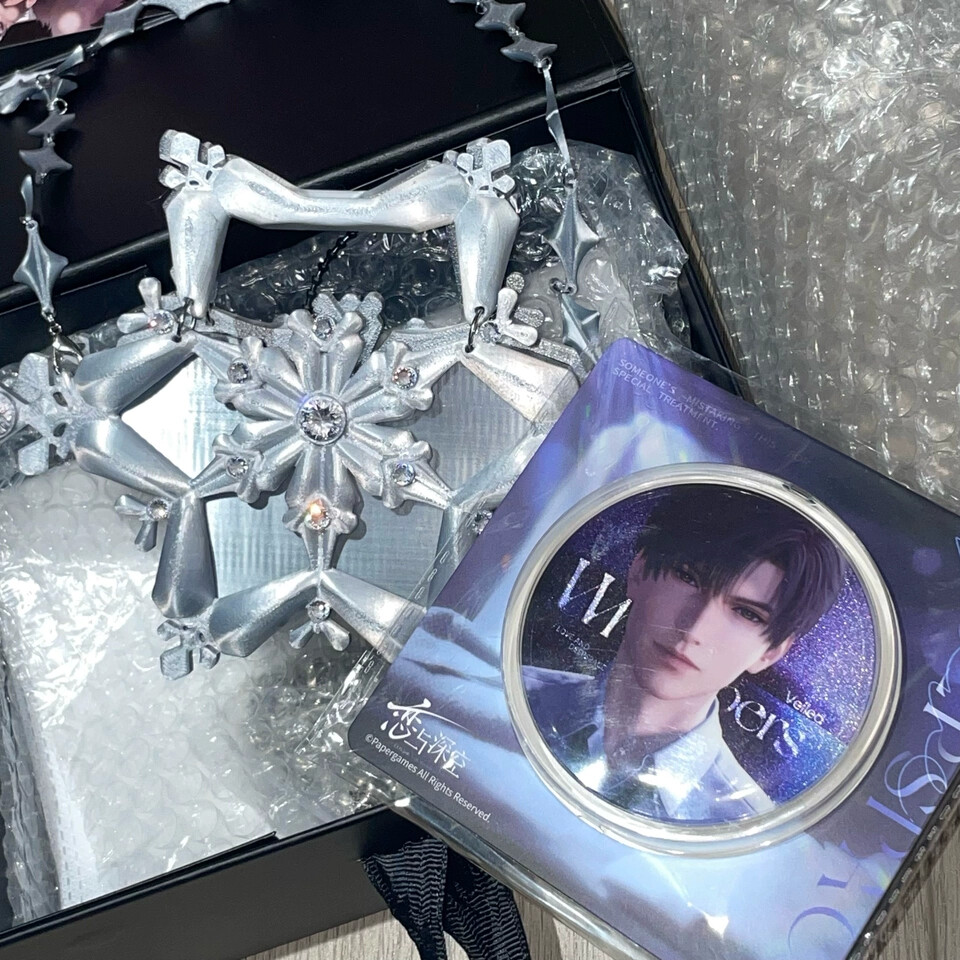 Originality Snowflake Bag Love and Deepspace Zayne Cosplay Fashion ...