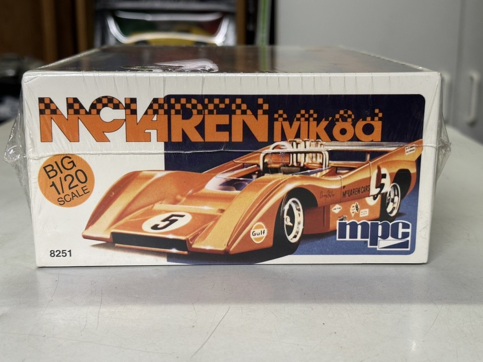 1998 SEALED 1:20 MPC model car kit McLAREN Mk 8d Can-Am racer #8251 | eBay