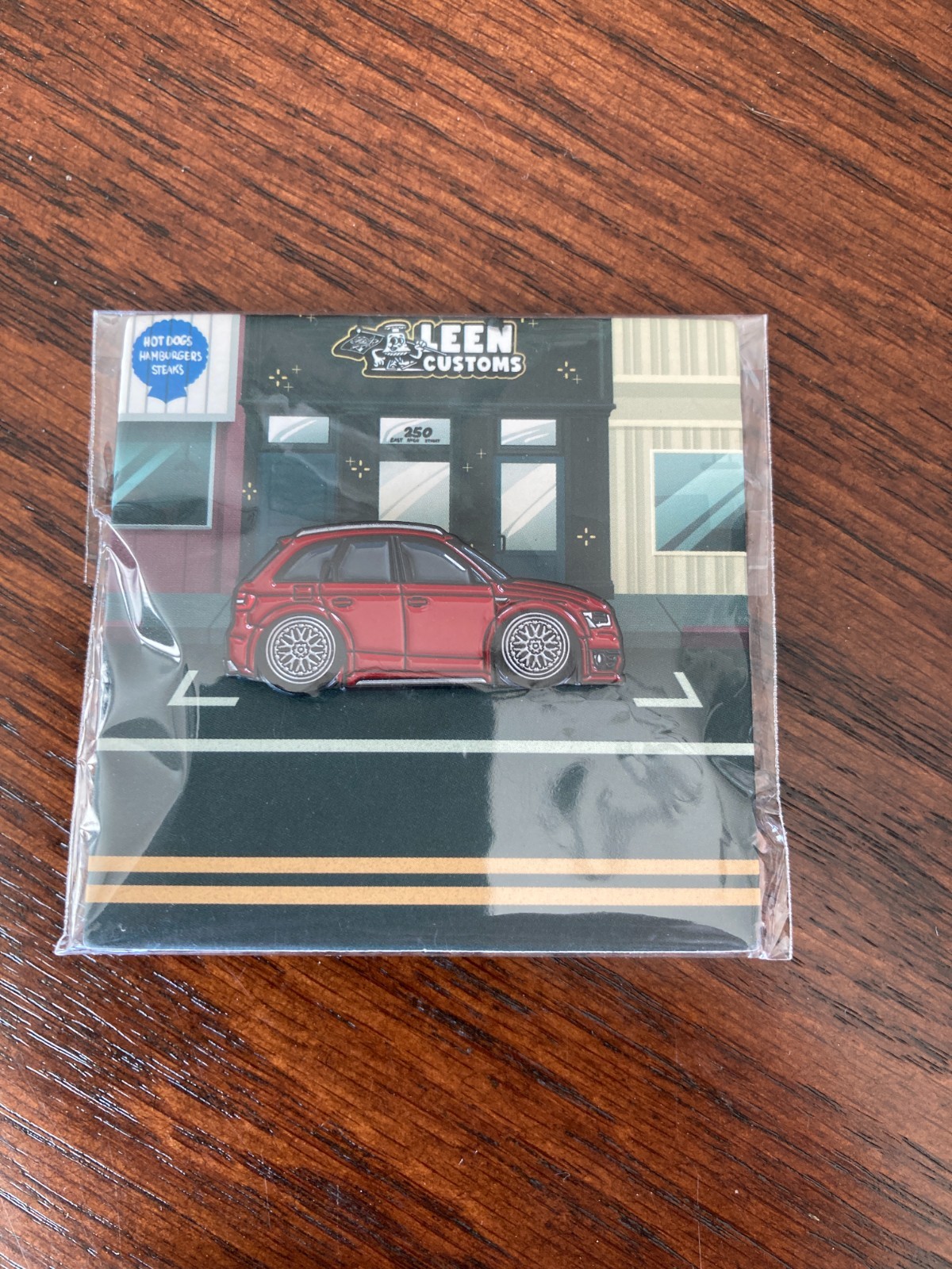 Leen Customs pin Audi B8.5 Wagon red | eBay