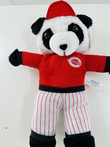 Cincinatti Reds VTG 12" Plush Bear Baseball | eBay