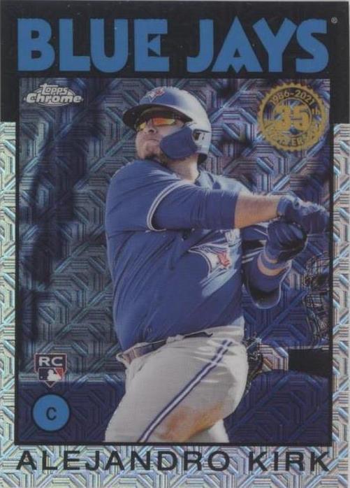 2021 Topps - Silver Pack Series 2 1986 Topps Chrome Baseball Alejandro ...