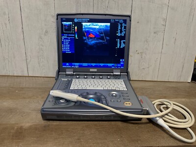 GE Logiq E portable ultrasound 2008 with 8L-RS probe MSK/Vascular | eBay