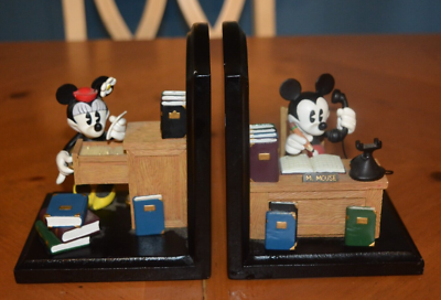 Mickey And Minnie Bookends