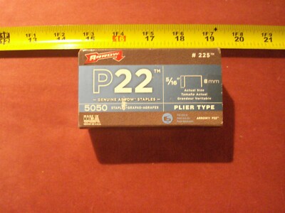 (1116.) Arrow Staples For P22 Plier-Type Staplers Leg : 5/16" | eBay