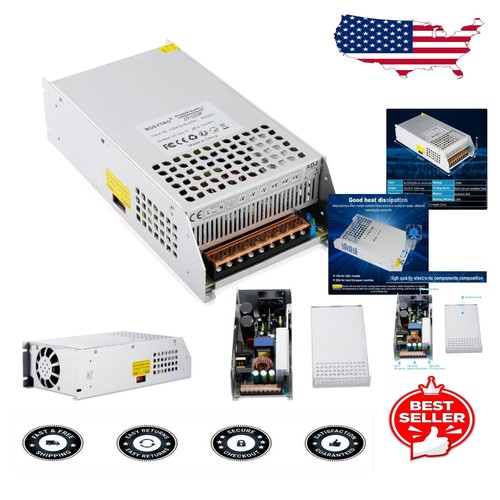 High-Performance 12V 100A Power Supply for LED Lighting & Automation ...