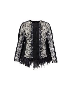 Marina Rinaldi Women's Black Claire Hook Closure Jacket NWT | eBay