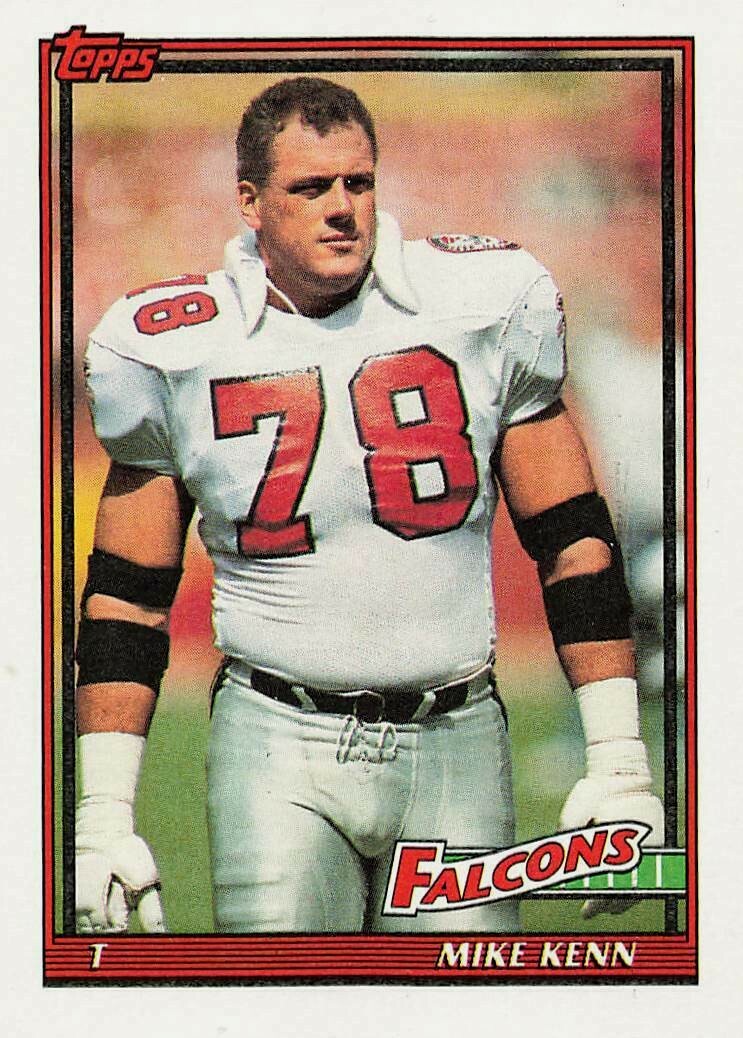 1991 Topps Football Card #583 Mike Kenn | eBay