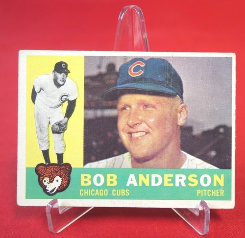 Bob Anderson 1960 TOPPS Baseball Card #412 | eBay