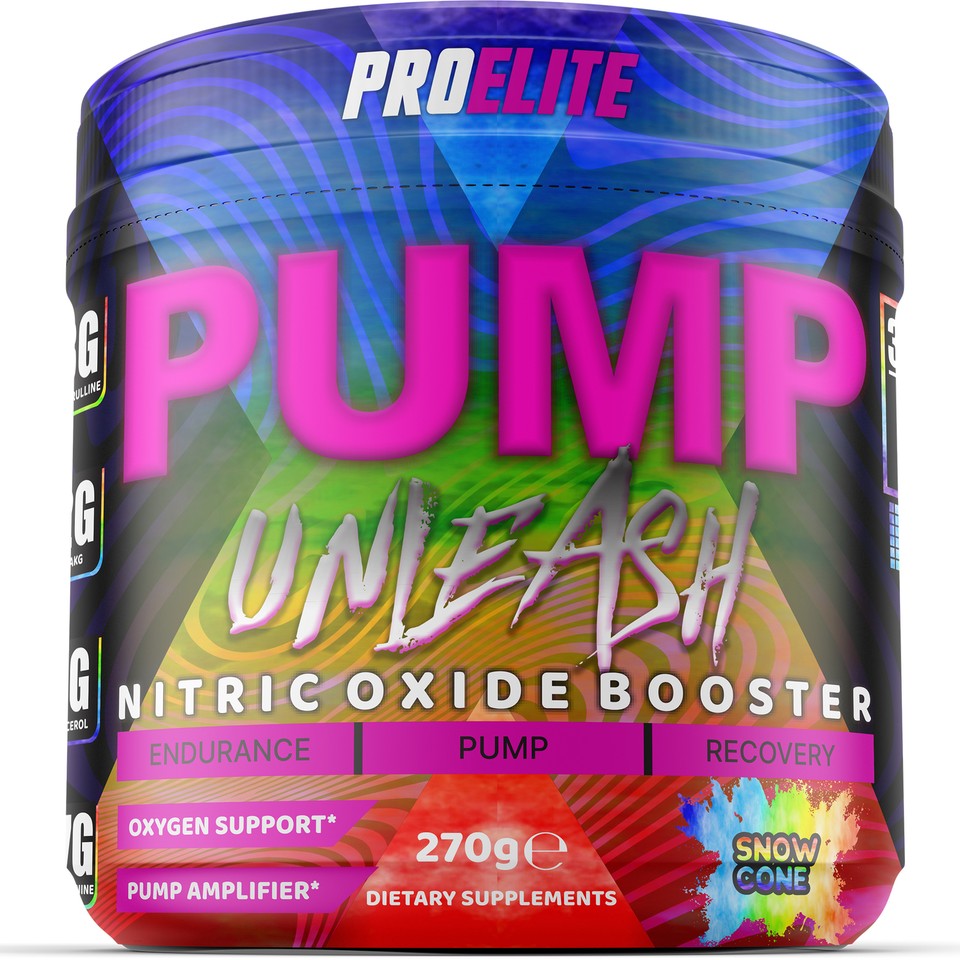 PROELITE Pump Pre Workout 30 Servings Nitric Oxide EXTREME Muscle Pump ...