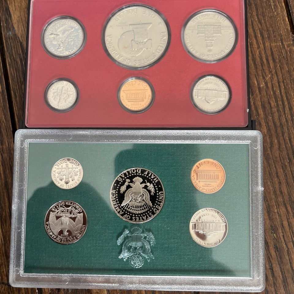 LOT Of 5 1976-S U.S. Clad Proof Set Bicentennial AND 1997-S Proof Set | eBay