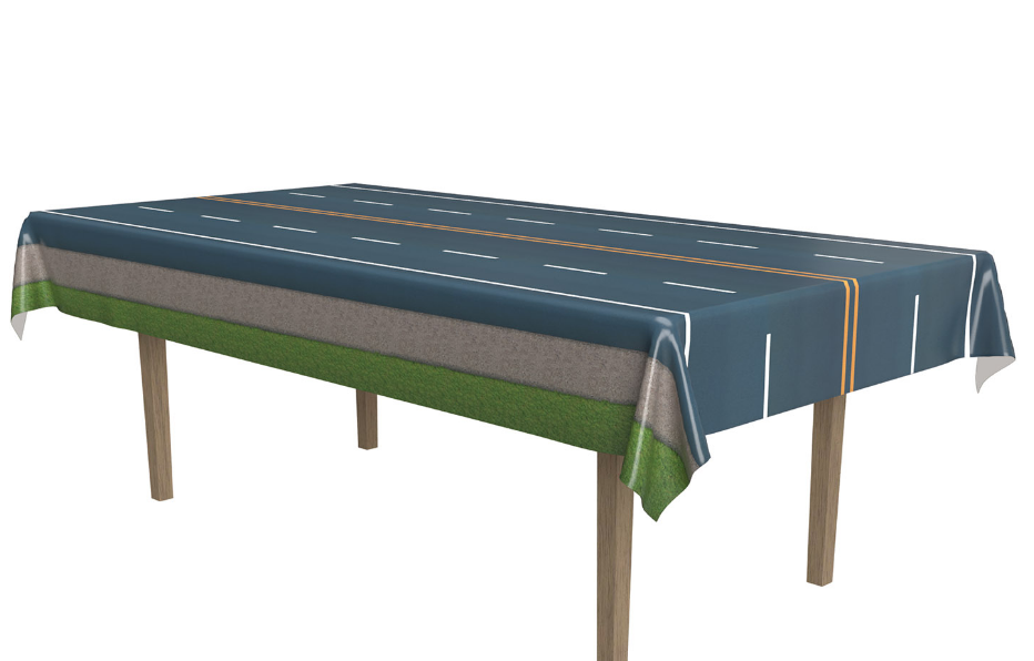 NEW CONSTRUCTION/RACING ROAD THEME PARTY PLASTIC TABLE CLOTH (1) | eBay ...