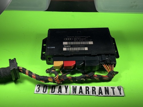 2005-2008 AUDI A4 S4 BODY COMFORT CONTROL MODULE UNIT #8E0 959 433 BT ...