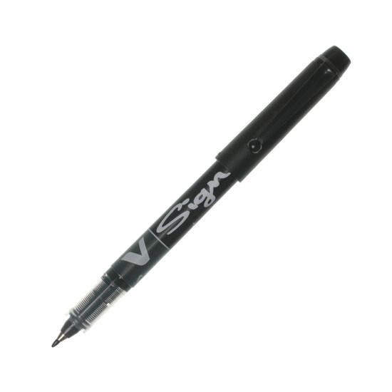 Pilot V Sign Pen Black Liquid Ink X2 Ideal for Signatures for sale ...