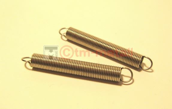 Feder, Zugfeder, VA, ø 22 mm, 170 mm lang, d= 2,0 mm | eBay.de