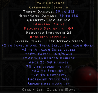 Titan's Revenge - Diablo 2 D2R Ladder S2️⃣/Non-Ladder SC PC/PS/NS | eBay