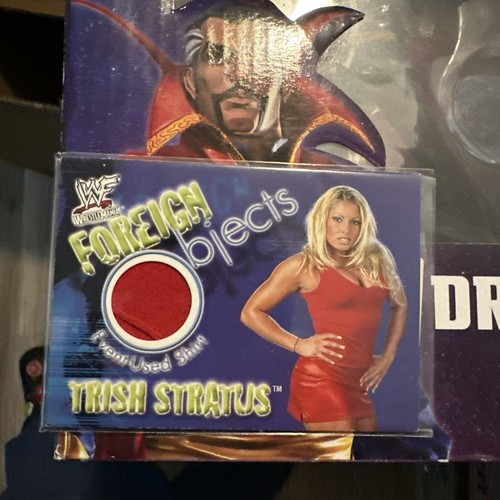 WWE Trish Stratus Event Used Shirt Relic Card WWE Foreign Objects | eBay
