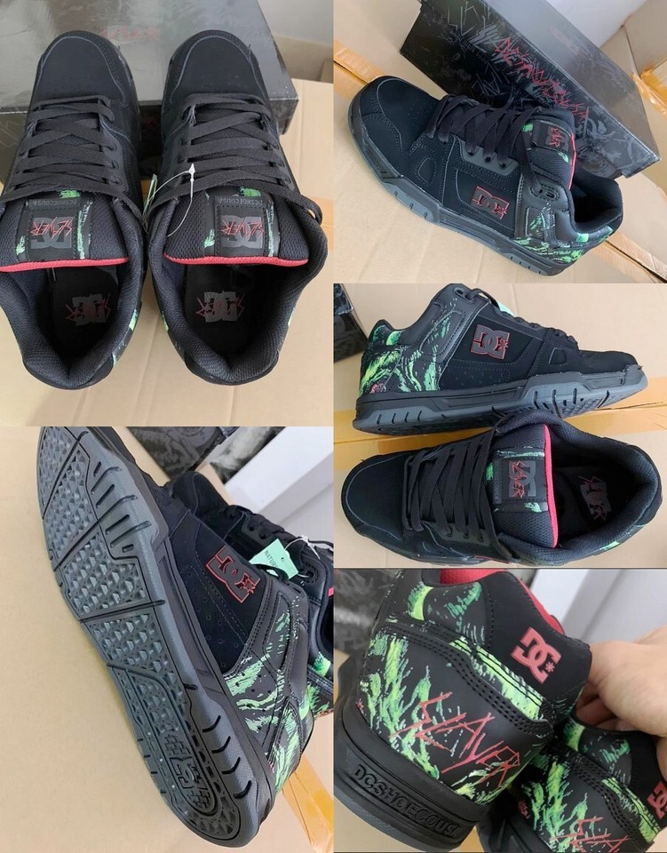 SLAYER X DC Stag Men's Low Top Skate Shoe US size | eBay