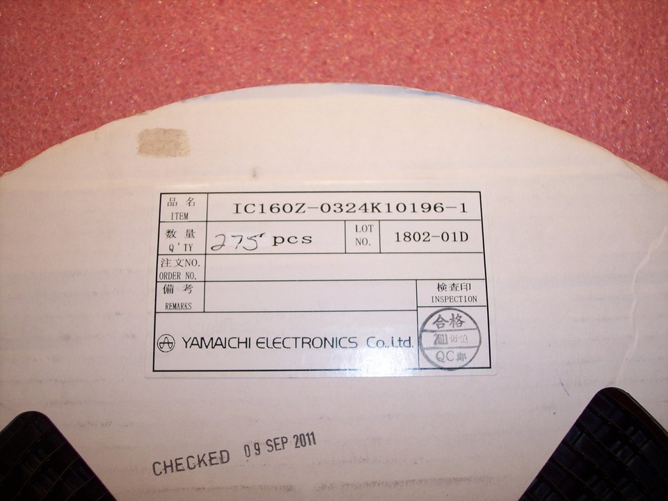 QTY (20) 32 PIN SMD LOW PROFILE PLCC SOCKETS IC160Z-0324K10196-1 YAMAICHI ROHS | eBay