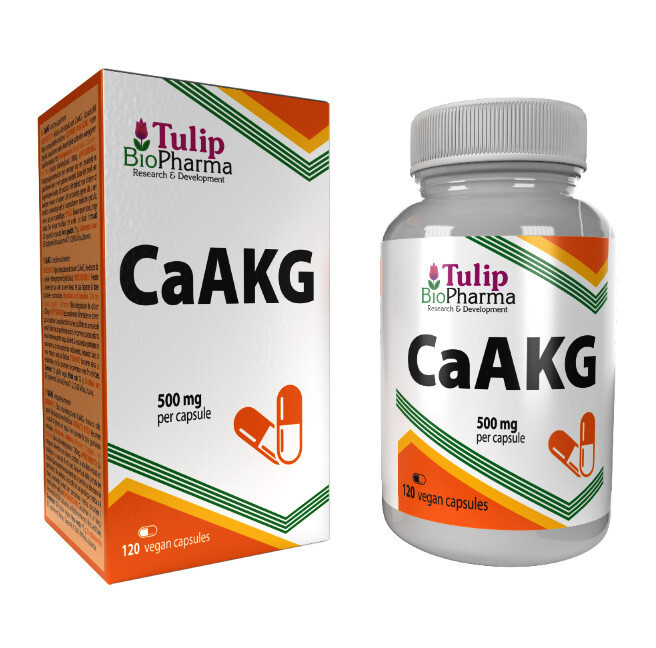 Calcium Alpha-Ketoglutarate 120 Capsules, Ca-AKG, Anti-Aging, Pure ...