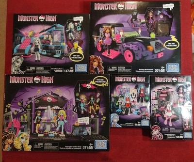 Mega Bloks Monster High lot of 5 sets - NEW | eBay