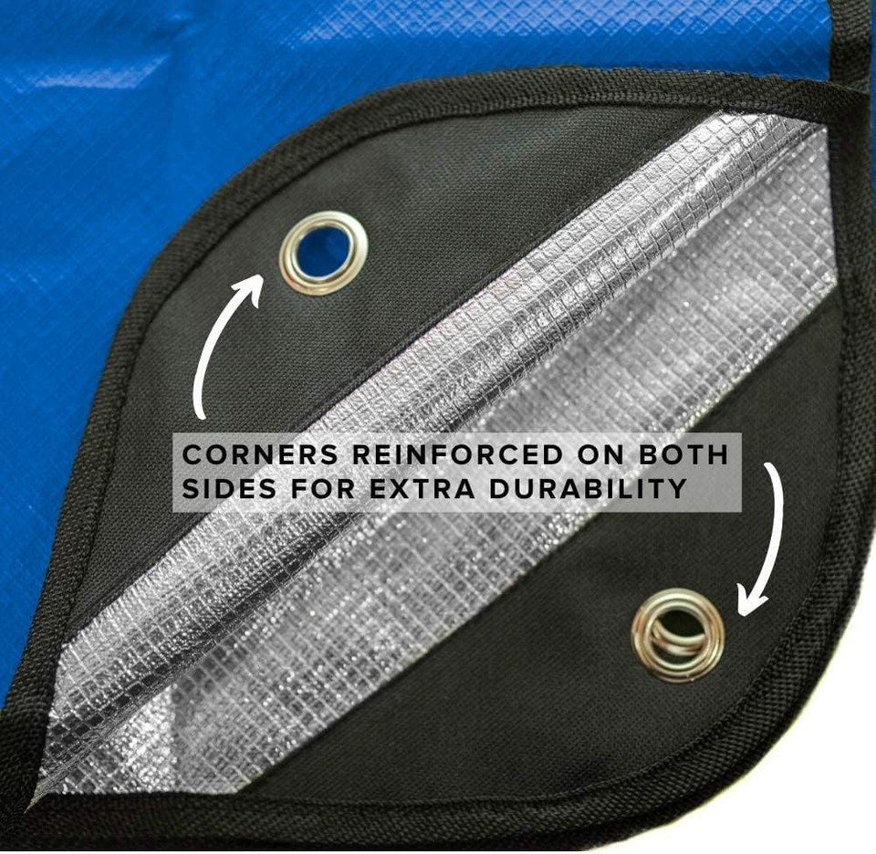 Arcturus Insulated Tarp | Reusable Heavy Duty Thermal Survival All ...